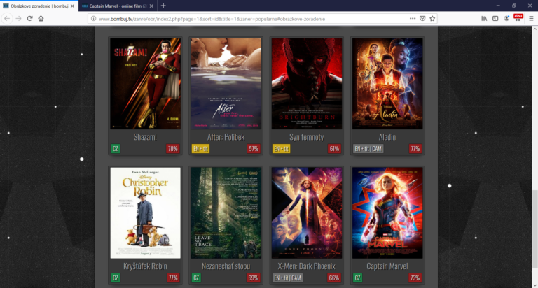 Filmy online zdarma: 3 nejlepší stránky pro sledování filmů v prohlížeči