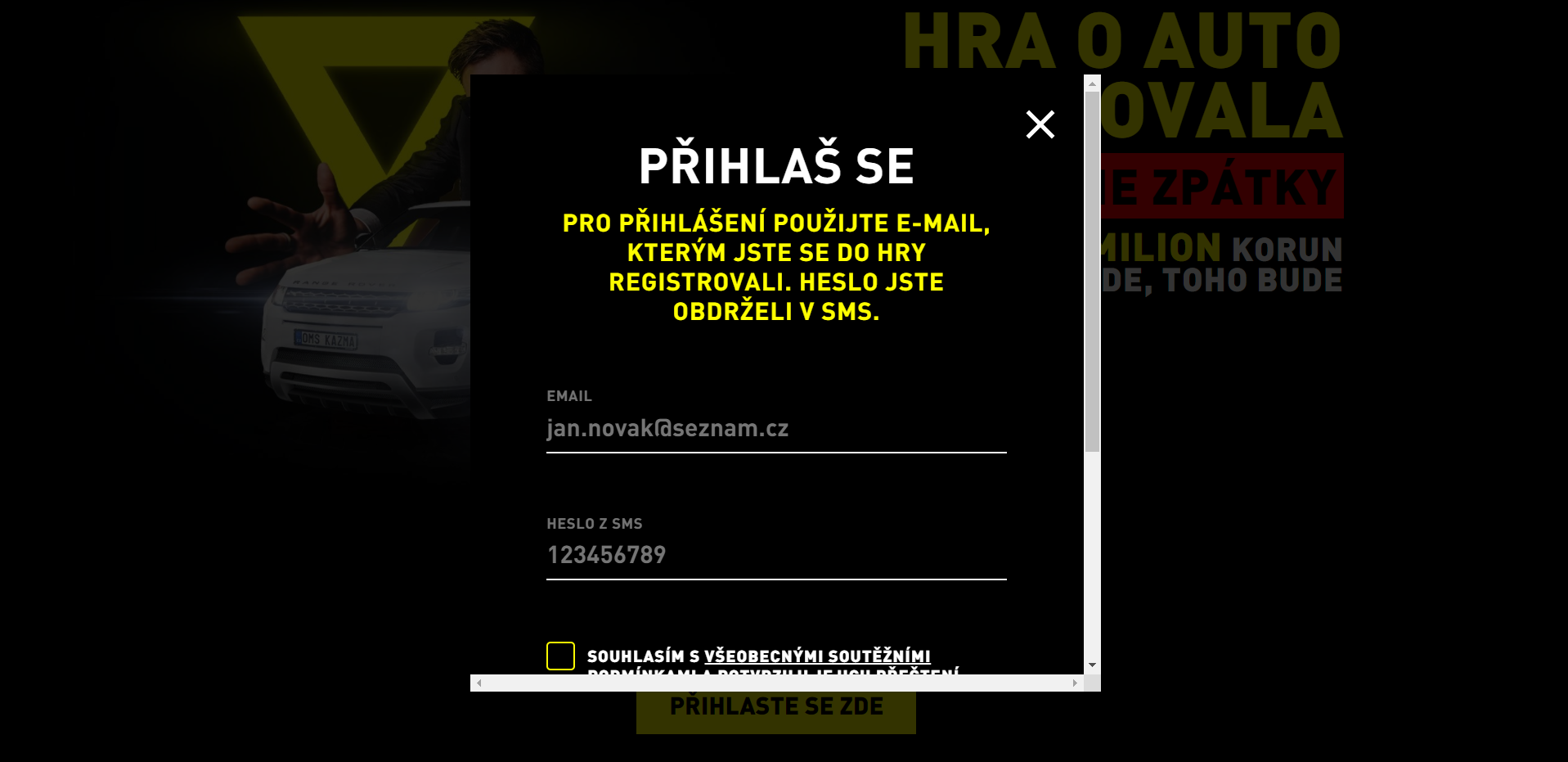 Kazma poslal SMS s nápovědou vedoucí k indicii: Kde je zakopané auto?