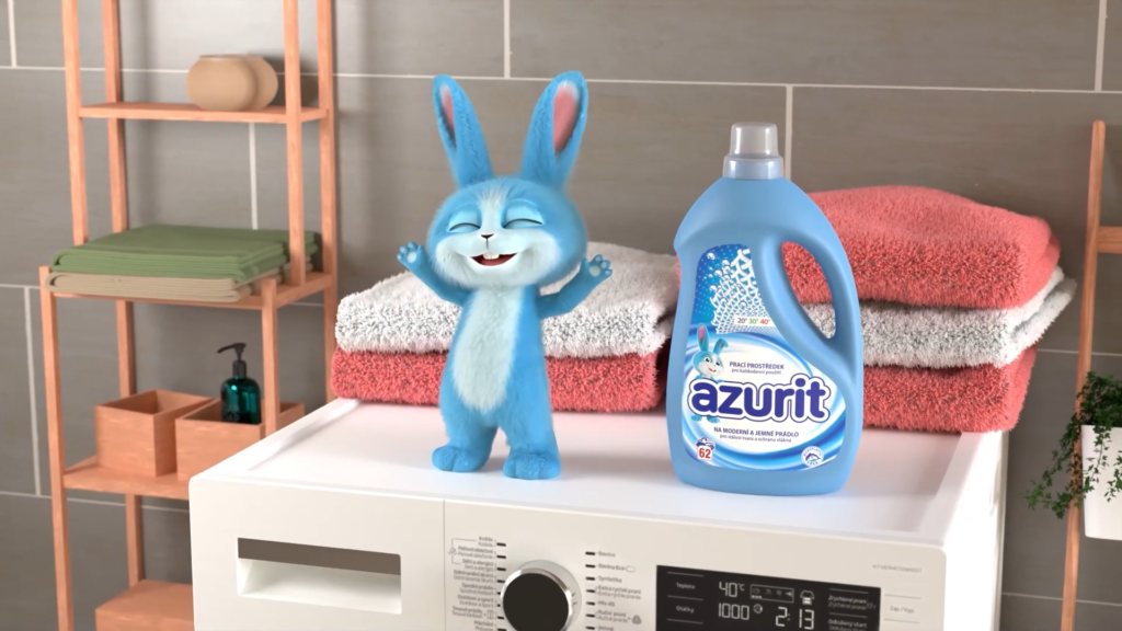 Reklama na Azurit: Modrý králíček po letech zpívá v TV